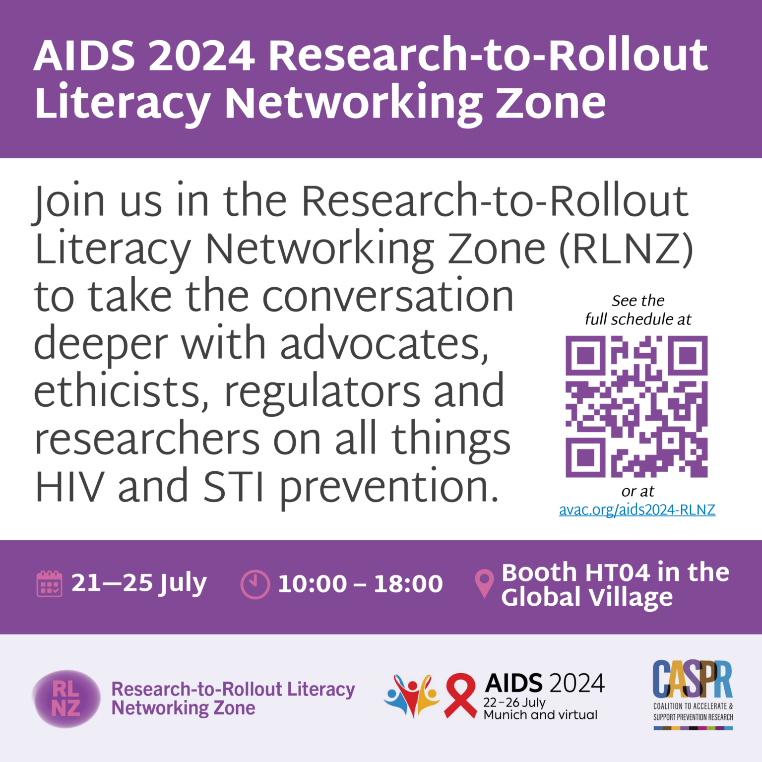 AIDS 2024, the 25th International AIDS Conference - AVAC